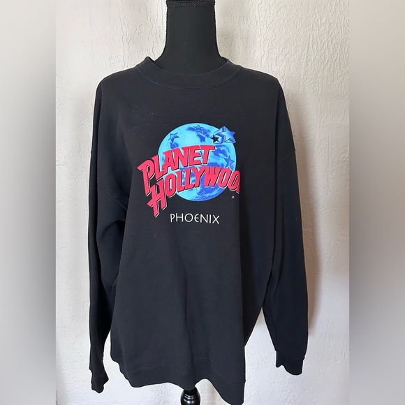 planet hollywood | Sweaters | Vintage Planet Hollywood Phoenix Crewneck ...